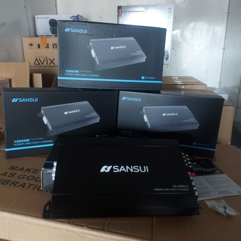 Jual Power amplifier 4 chanel SANSUI SA-A900.4 max power 12000W | Shopee Indonesia