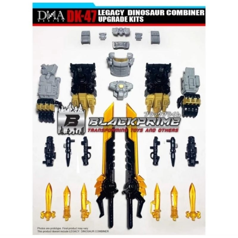 Jual DNA Design DK-47 Legacy Dinosaur Combiner Upgrade Kit Volcanicus ...