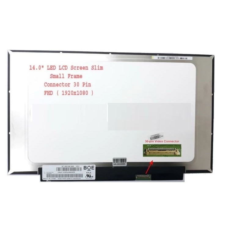 Jual LED LCD LAPTOP ASUS VIVOBOOK A409 A409FJ A409UA A409UJ 14.0 SMALL ...