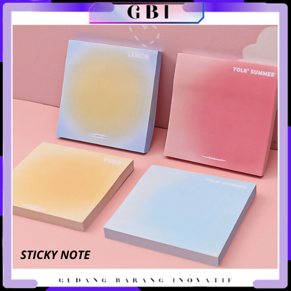 Jual GBI Tempelan Kertas Catatan Memo Bookmark Notepad Alat Tulis ...