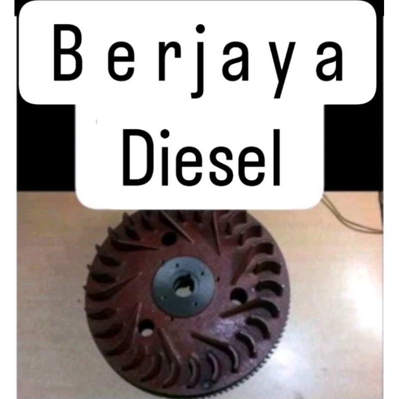 Jual 186FA flywheel(roda angin) genset diesel 5000watt solarRoda angin ...
