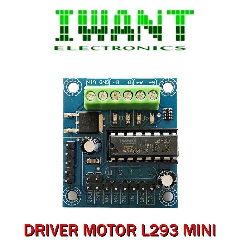 Jual L293 L293D DRIVER MOTOR CONTROL MINI MOTOR DRIVER MINI L293D L ...