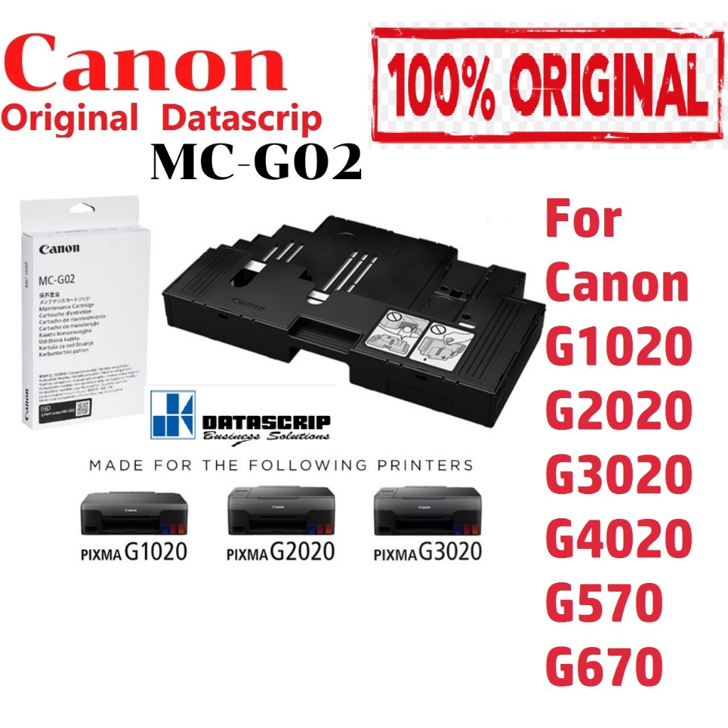 Jual Maintenance Box Cartridge Canon MC-G02 MCG02 MC G02 Ink Pad Maintenance Cartridge mcg02 ...