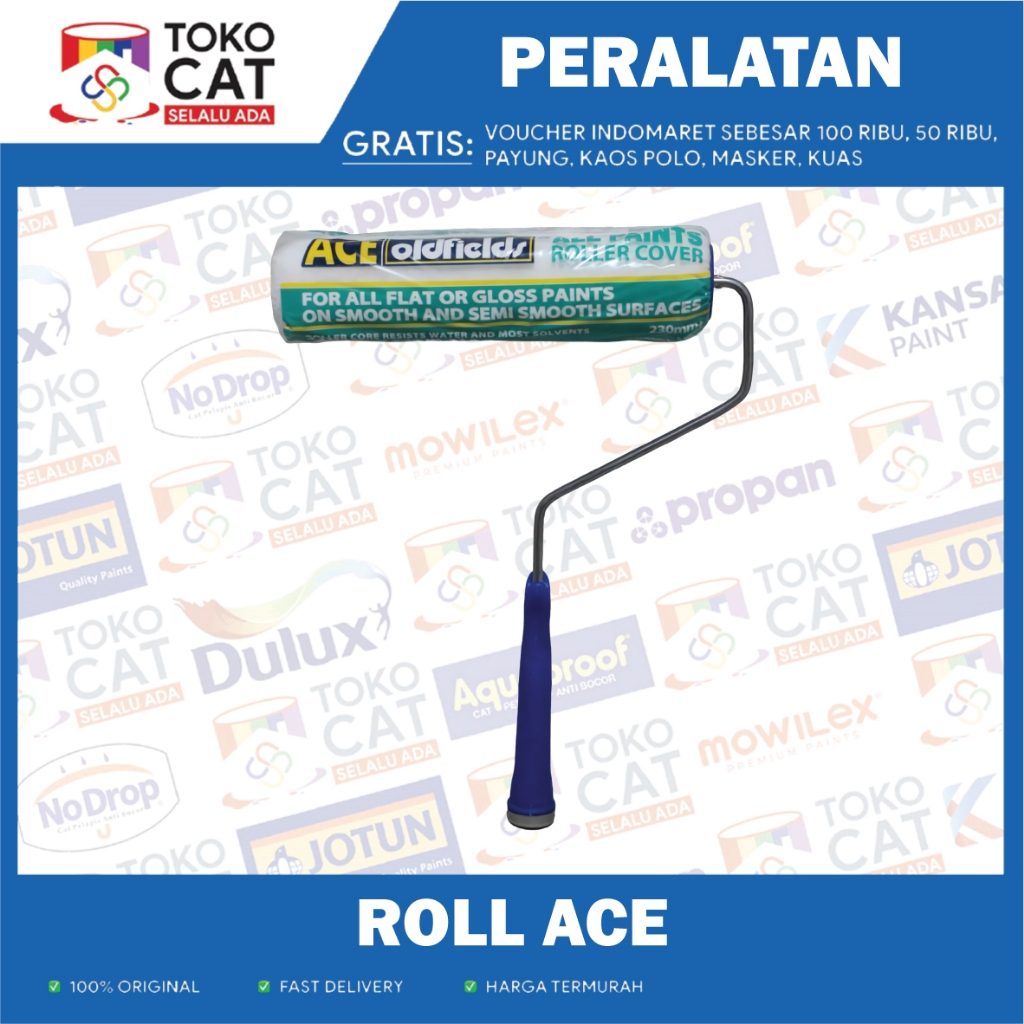 Jual ROLL CAT | ACE OLDFIELDS | ROLL CAT TEMBOK | Shopee Indonesia
