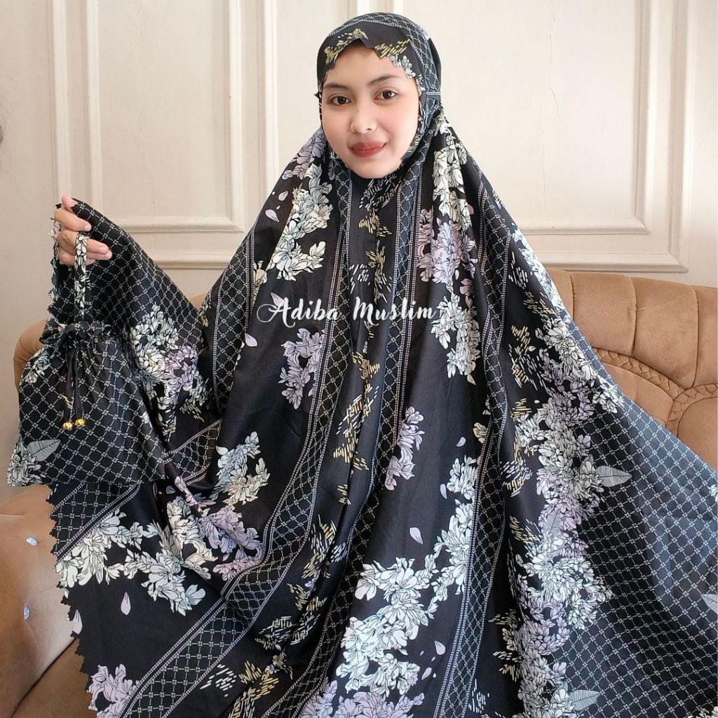 Jual Mukena Traveling Terbaru Mini Pouc 2in1 Laser Cut Motif Bahan ...