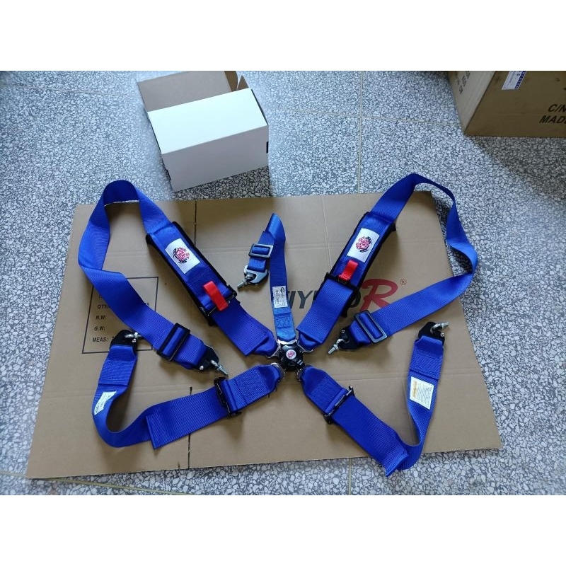 Jual Safety Belt Sabuk Pengaman Mobil Master Crab SFI Lebar 3" 5 Point ...