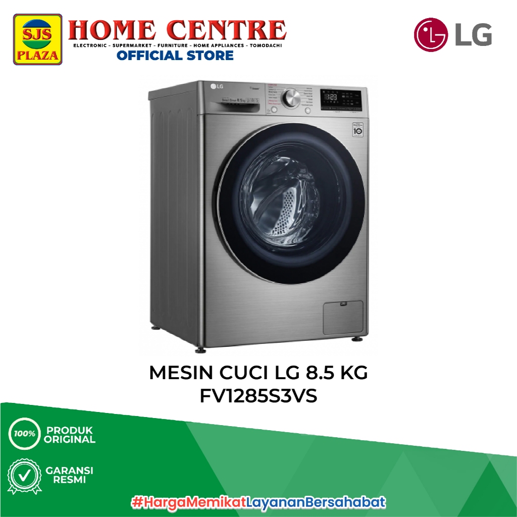 Jual LG FV1285S3VS Mesin Cuci Front Loading 8,5kg | Shopee Indonesia