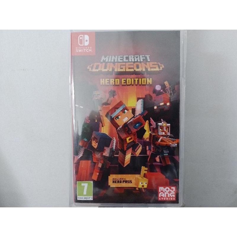 Jual KASET NINTENDO SWITCH MINECRAFT DUNGEONS HERO EDITION | Shopee ...