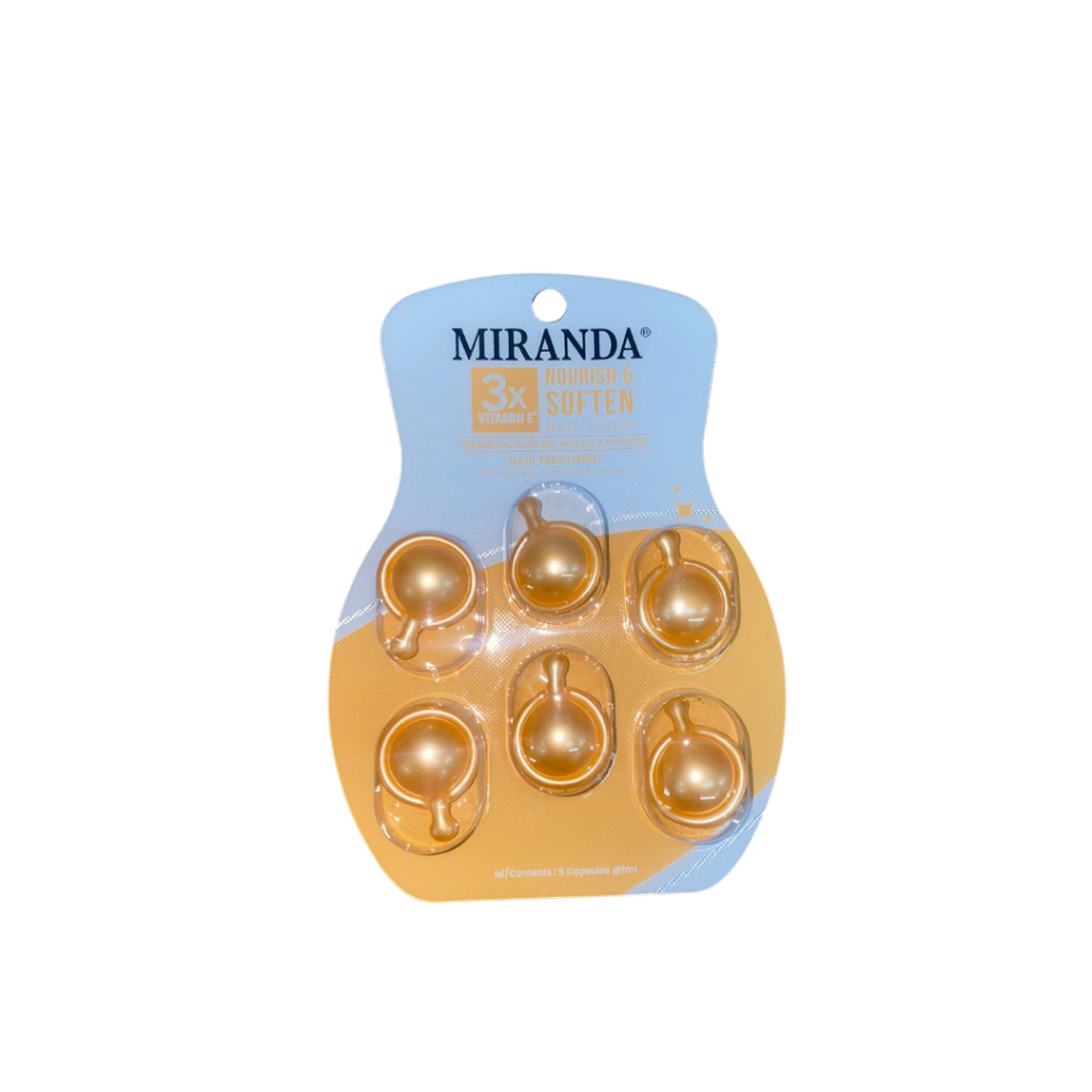 Jual MIRANDA Hair Serum 6x1ml series | Shopee Indonesia