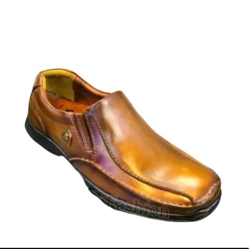 Jual Sepatu Kulit Pria Gats CB 0101 Tan Original | Shopee Indonesia