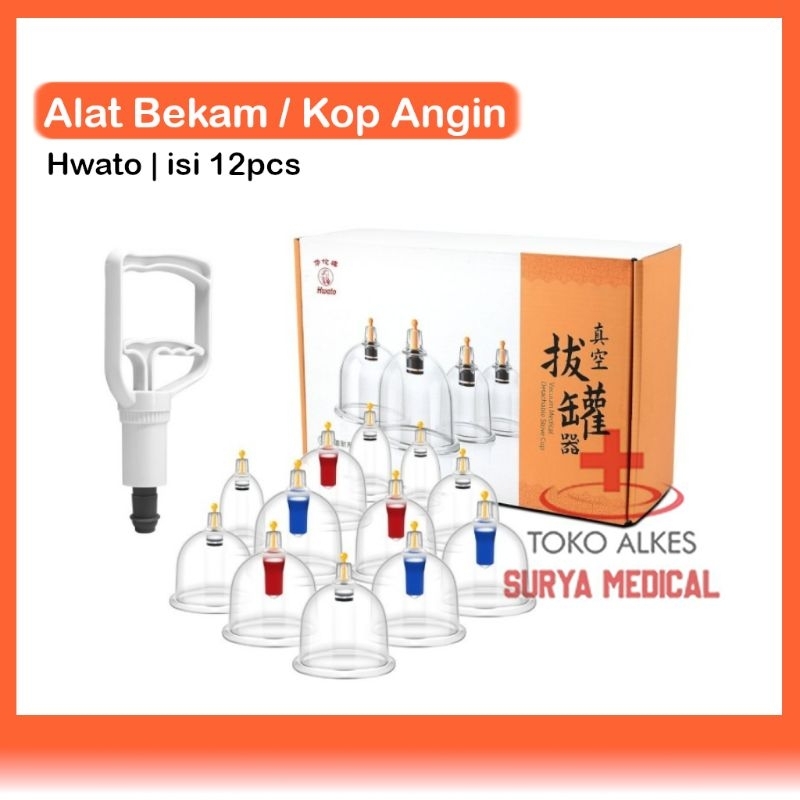 Jual Alat Bekam 12 Cup Hwato Terapi Kop Angin Lengkap Alat Kerokan | Shopee Indonesia