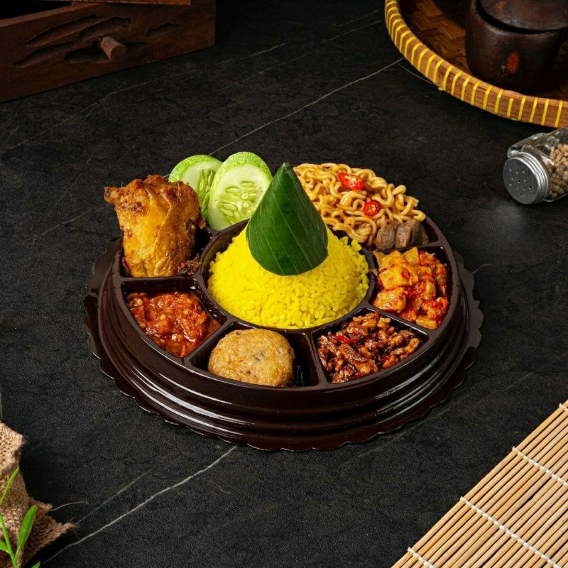 Jual Nasi Tumpeng Mini - Nasi Kuning Tumpeng Siap Saji Khas Bandung - BISA ORDER Dadakan ...