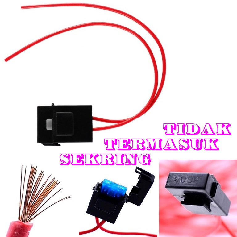 Jual RUMAH SEKRING TANCAP BESAR HITAM MERAH sikring tancep supra x 125 ...