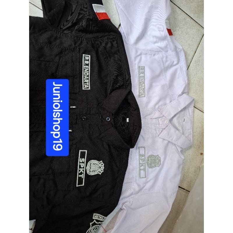 Jual Kemeja tactical polisi/Seragam pdh polisi full bordir/kemeja ...