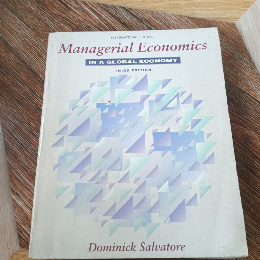 Jual Buku Managerial Economics in a Global Economy Second Edition ...