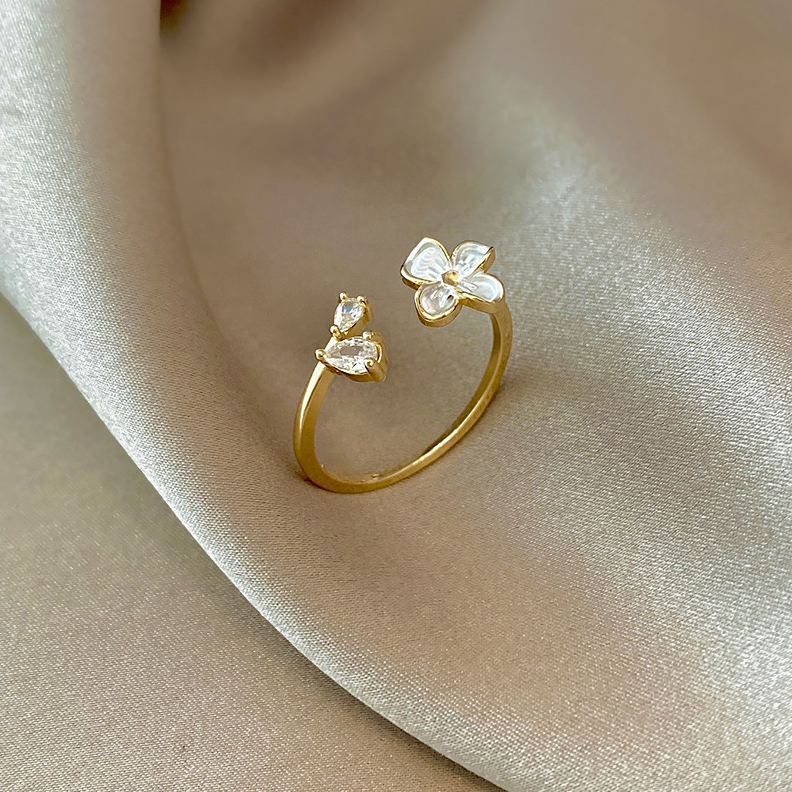 Jual EMLYS.studio - CINCIN FLORA Rings - Cincin Aesthetic | Shopee Indonesia