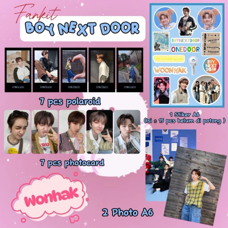 Jual Fankit BOY NEXT DOOR / FANKIT KPOP / FANKIT BOYNEXTDOOR / ONEDOOR ...