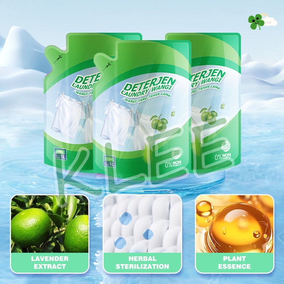 Jual [1 Liter] Sabun Cuci Detergent Laundry - Deterjen Cair - Baby ...