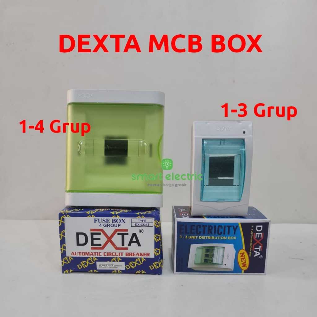 Jual Dexta MCB Box 1 - 4 Group Tanam Timbul Kotak Sekring Inbow Outbow ...