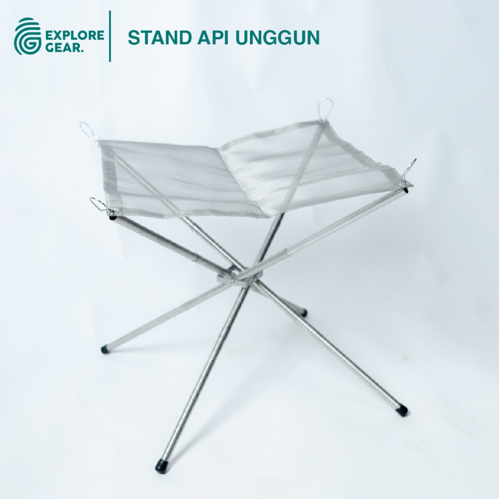 Jual Stand Api Unggun Tempat Api Unggun Portable Outside Stand Camping ...