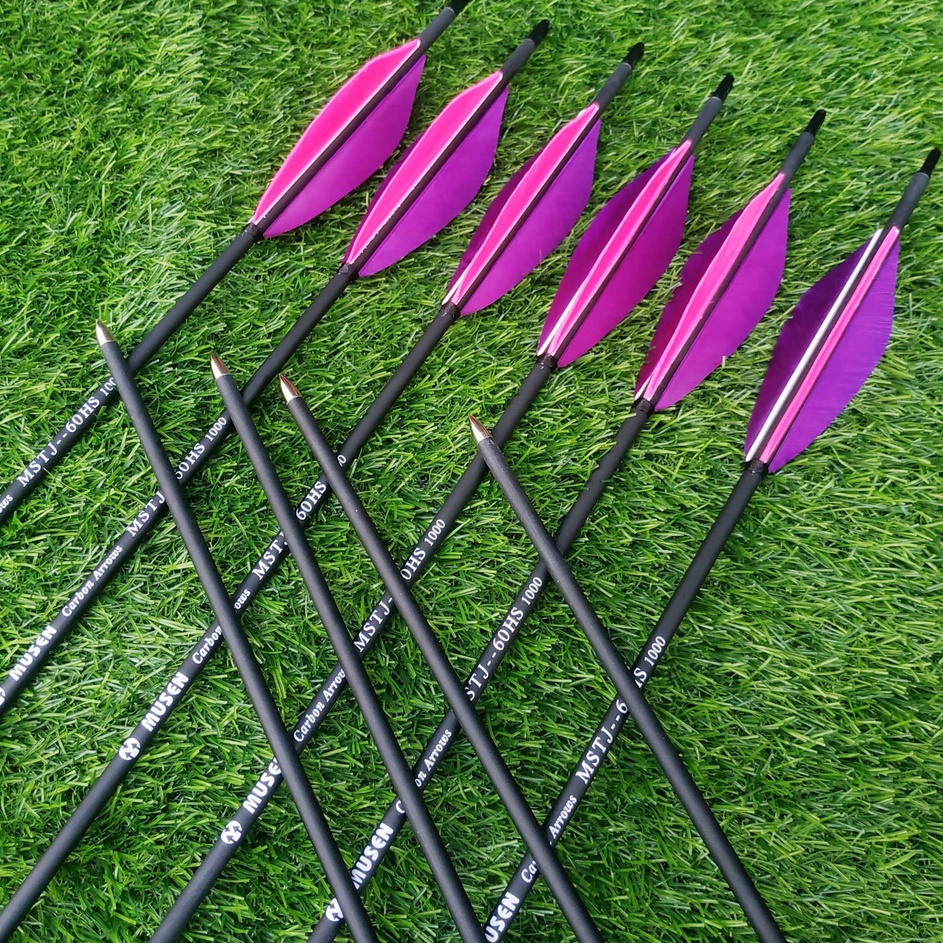 Jual Segera Cek Arrow Mix Carbon Musen 6MM Vanes KALKUN | Shopee Indonesia
