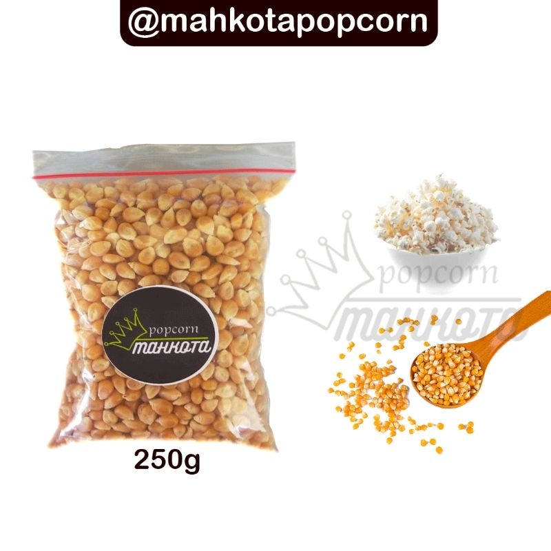 Jual Jagung Popcorn 250G biji jagung mentah jagung brondong jagung pop ...