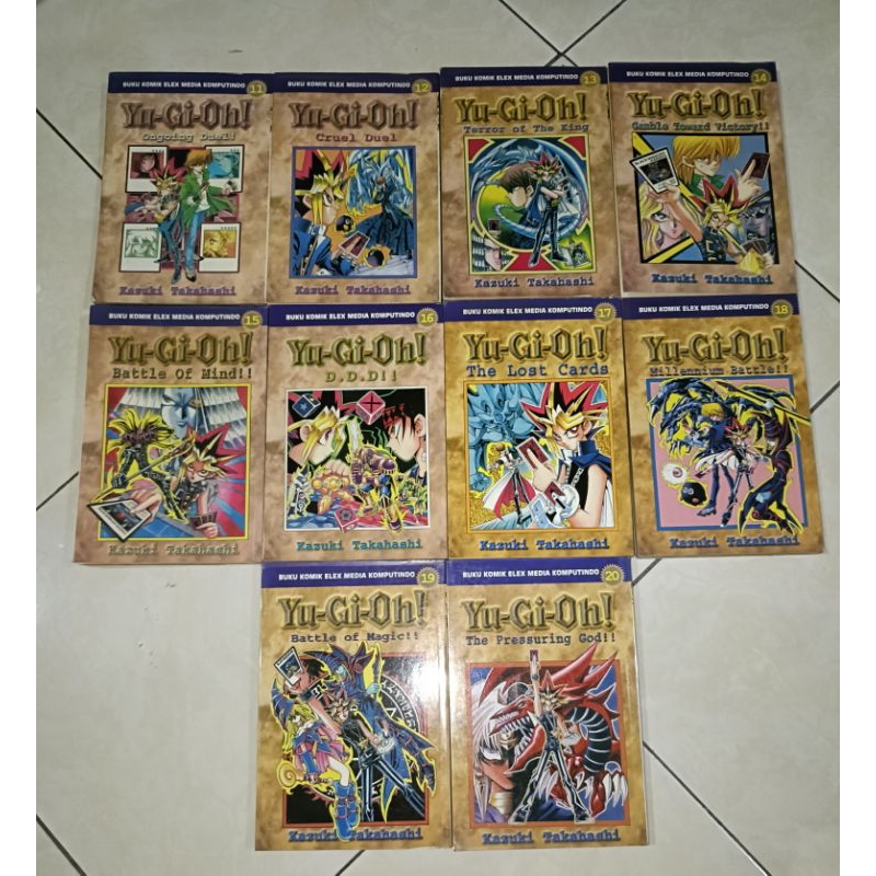 Jual komik yu - gi - oh ! set vol 1-38 original | Shopee Indonesia