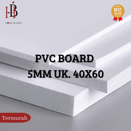 Jual PVC Board 5mm Ukuran 40x60 | Custom PVC Foam Board Tebal 5mm ...