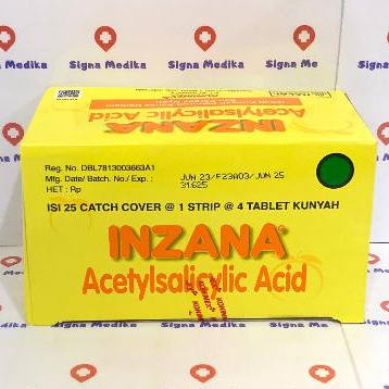 Jual Inzana Box Isi 25 Strip @4 Tablet - Obat Demam Anak | Shopee Indonesia