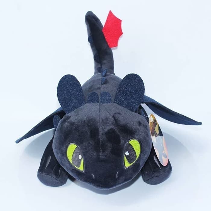 Jual Boneka Toothless 35cm Bantal Night Furry Boneka White Toothless ...