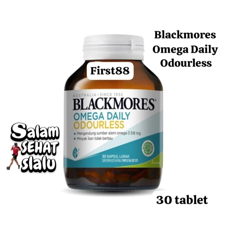 Jual BLACKMORES OMEGA DAILY ODOURLESS BPOM KALBE 30 CAPS | Shopee Indonesia