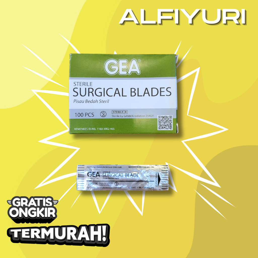 Jual Surgical blade / BISTURI / pisau bedah / mess GEA | Shopee Indonesia