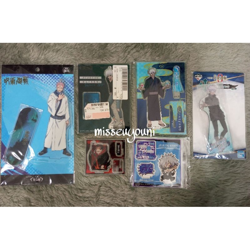 Jual [OFFICIAL] Jujutsu Kaisen Gojo & Sukuna Standee | Shopee Indonesia
