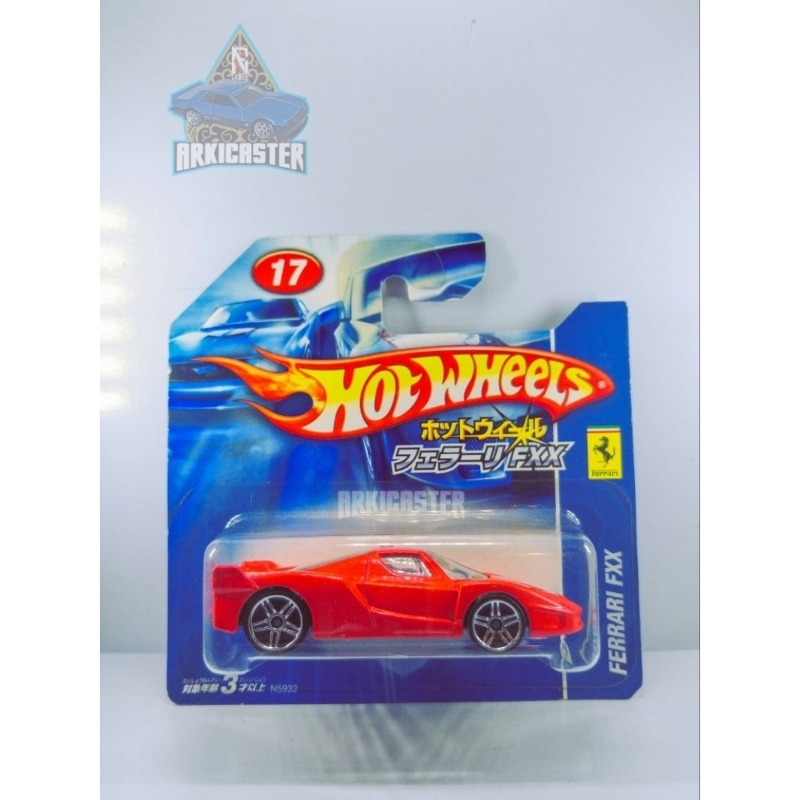 Jual Hot Wheels Ferrari FXX Red Merah First Edition Short Card Japan ...