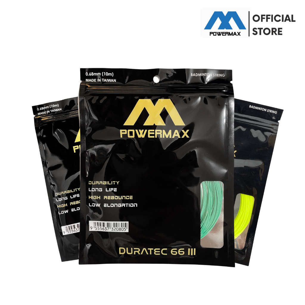 Jual POWER MAX Senar Raket Badminton Duratec 66 III Original ...