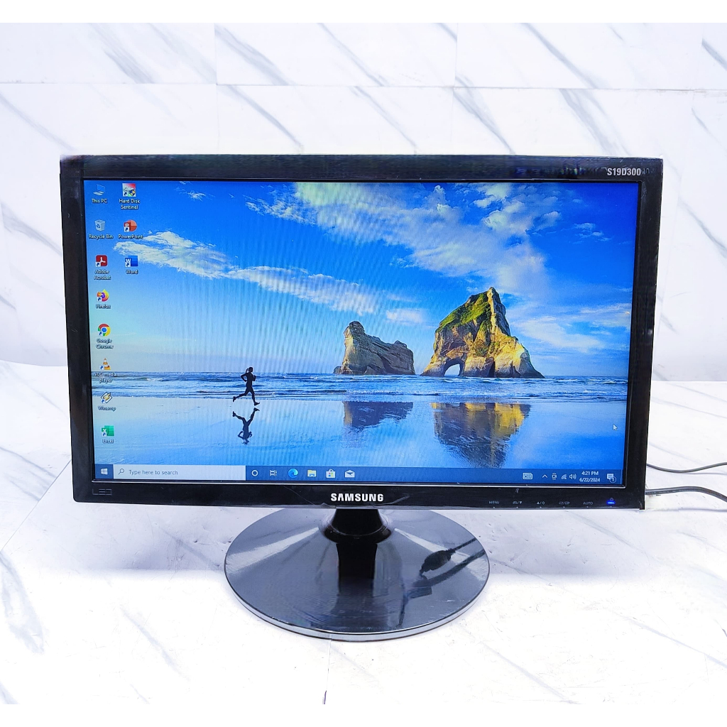 Jual PROMO Monitor LED Samsung S19D300 19inch Wide Second Bergaransi ...