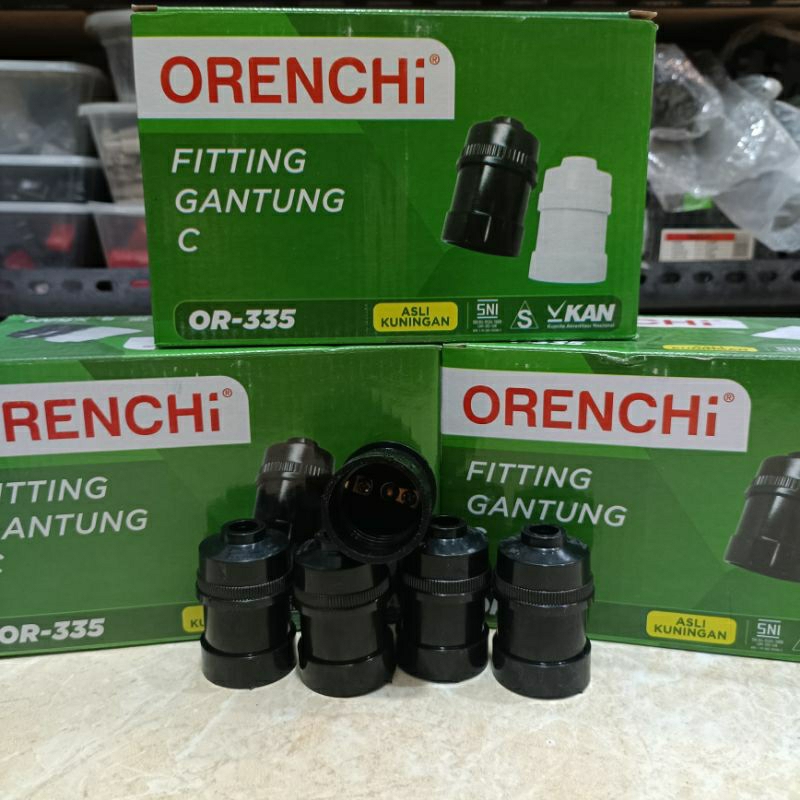 Jual (Isi 30Pcs) Fiting Gantung Hitam Orenchi/Fitting Gantung/Fiting ...
