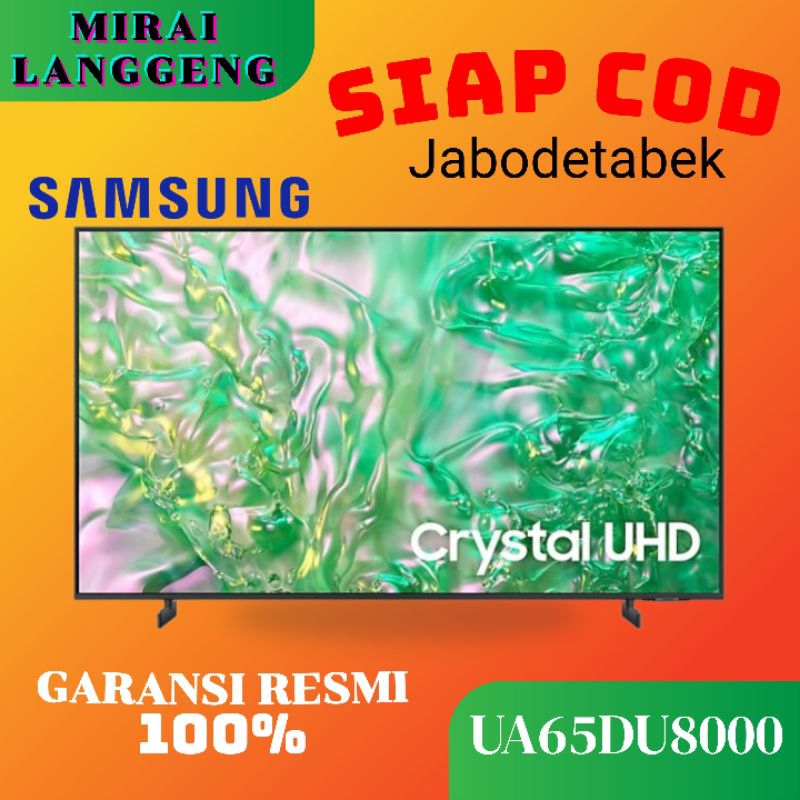 Jual SAMSUNG 65DU8000 / UA65DU8000 4K SMART TV65 inch 2024 series ...