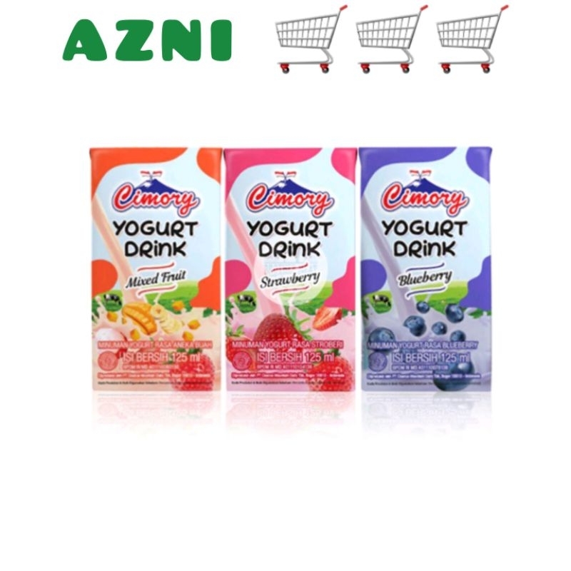 Jual CIMORY UHT Yoghurt Drink Kecil 125ml | Shopee Indonesia