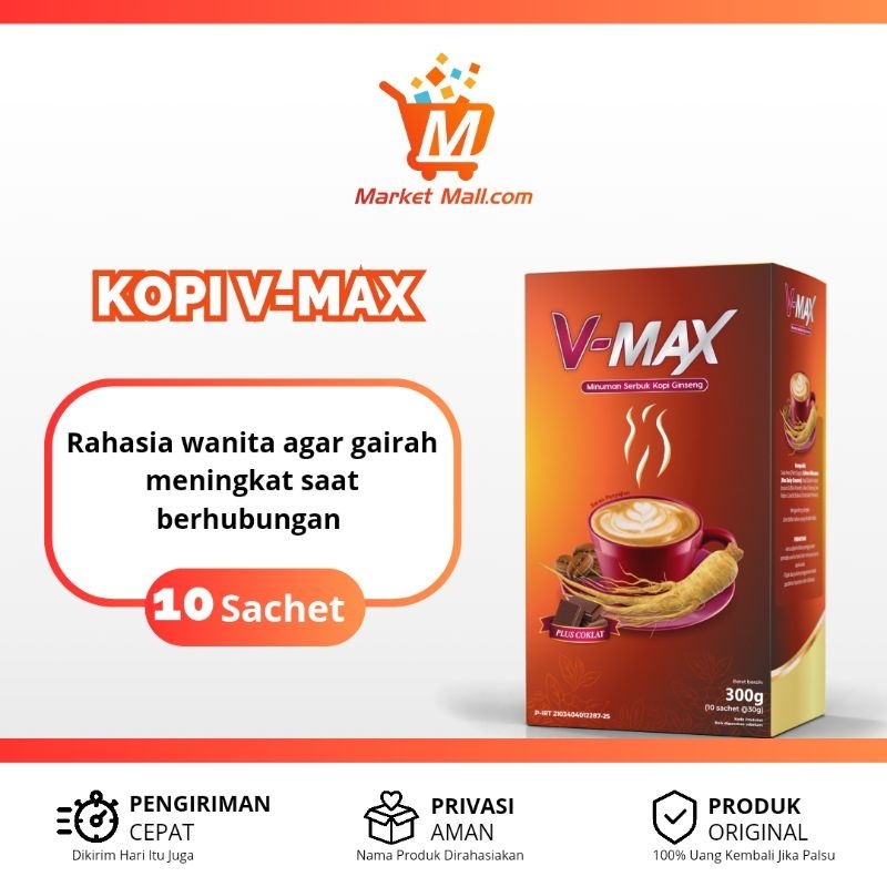Jual Kopi V-Max Original Penambah Stamina Untuk Wanita Vmax Kopi ...
