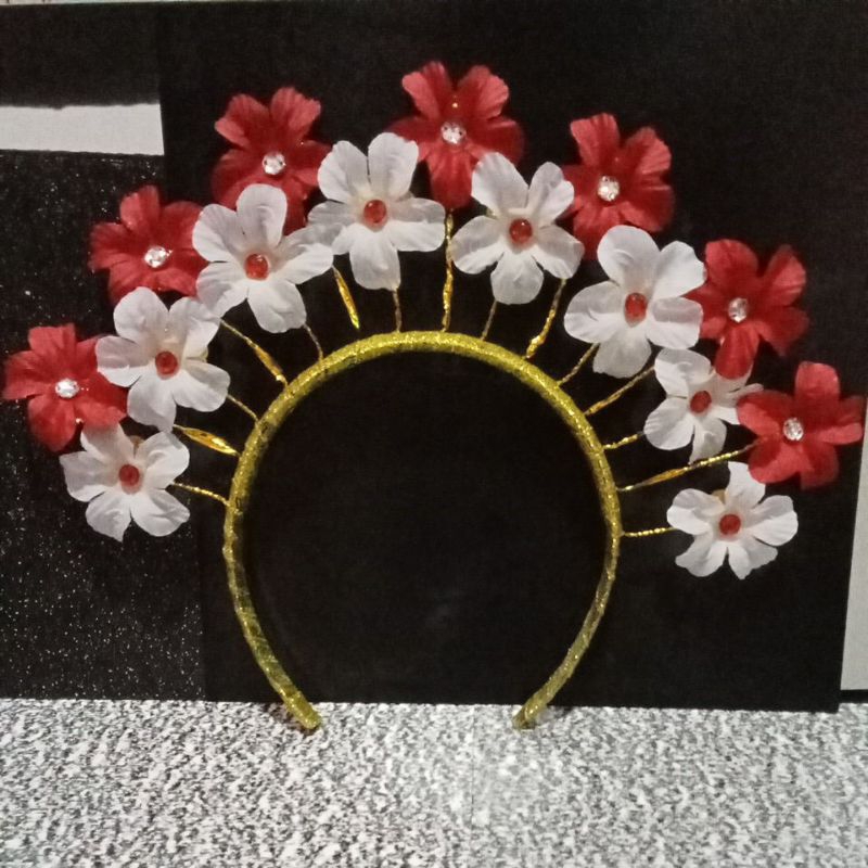 Jual Mahkota Merah Putih Indonesia Bunga Bunga | Shopee Indonesia