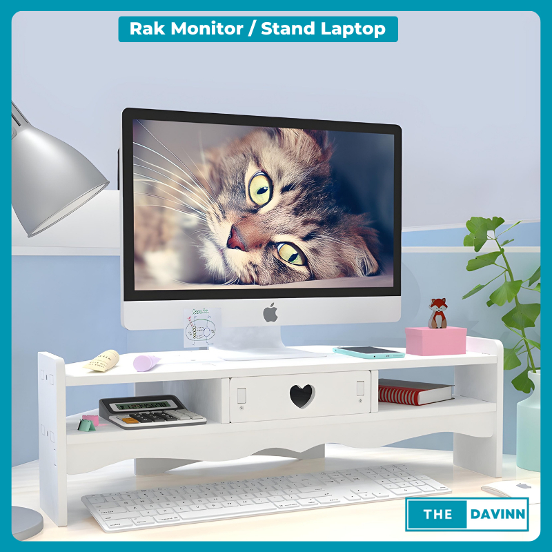 Jual Meja Monitor Komputer Rak Monitor PC Stand Holder Laptop Tatakan ...