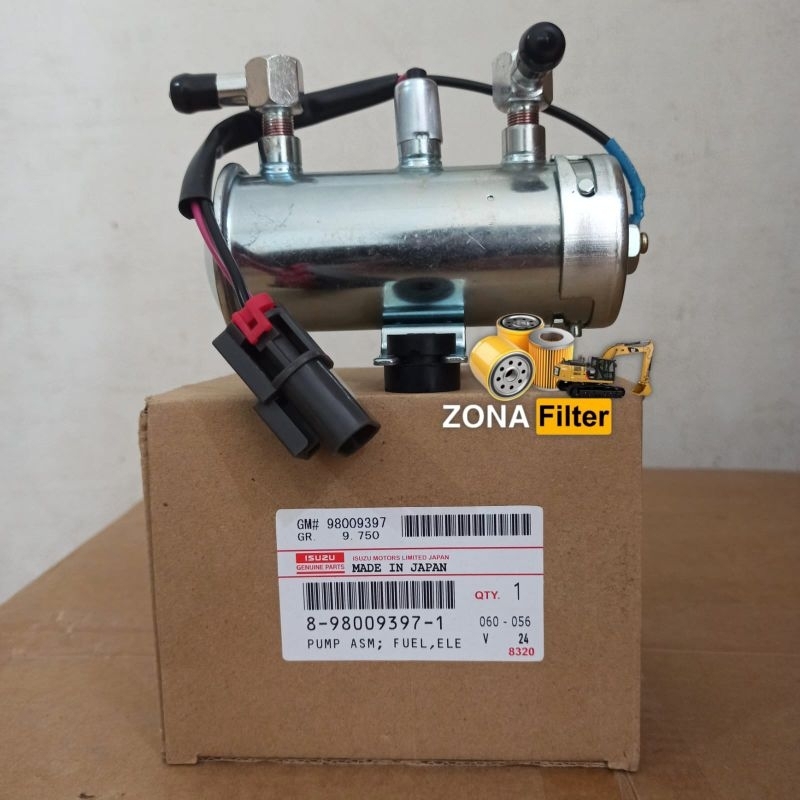 Jual Rotak 24 Volt Pompa Solar Electric fuel pump Isuzu 8-98009397-1 24 ...