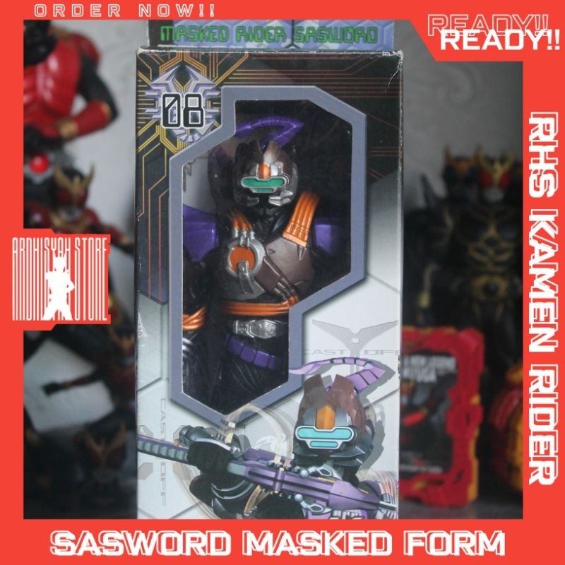 Jual RHS Rider Heroes Series Kamen Rider Sasword (Masked Form / Before Cast Off) | Shopee Indonesia