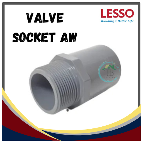 Jual KNIE DRAT LUAR LESSO - VALVE SOCKET. HARGA SATUAN (PCS) | Shopee Indonesia