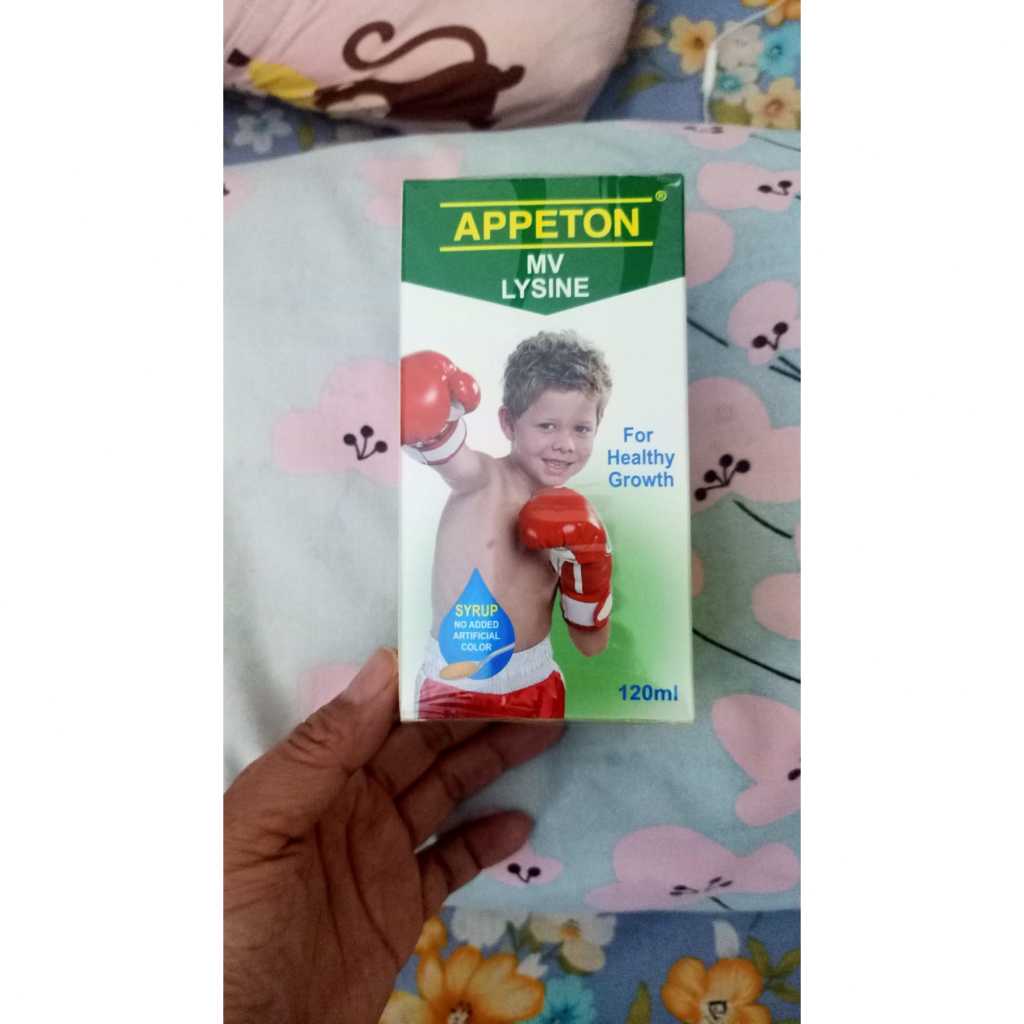 Jual Appeton Lysine Syrup 120ml Original Malaysia - Syrup (120 ml ...