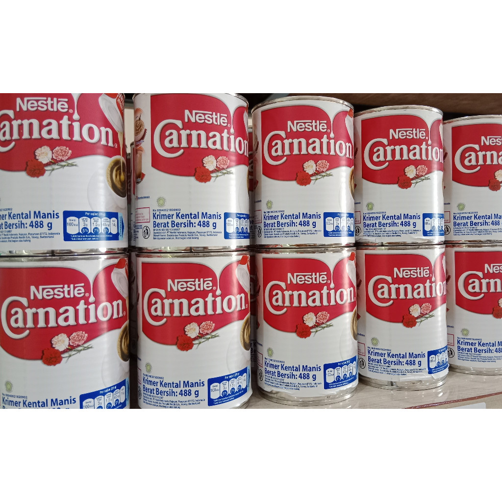Jual Susu Carnation Besar 488 gr Nestle krimer kental manis SKM ...
