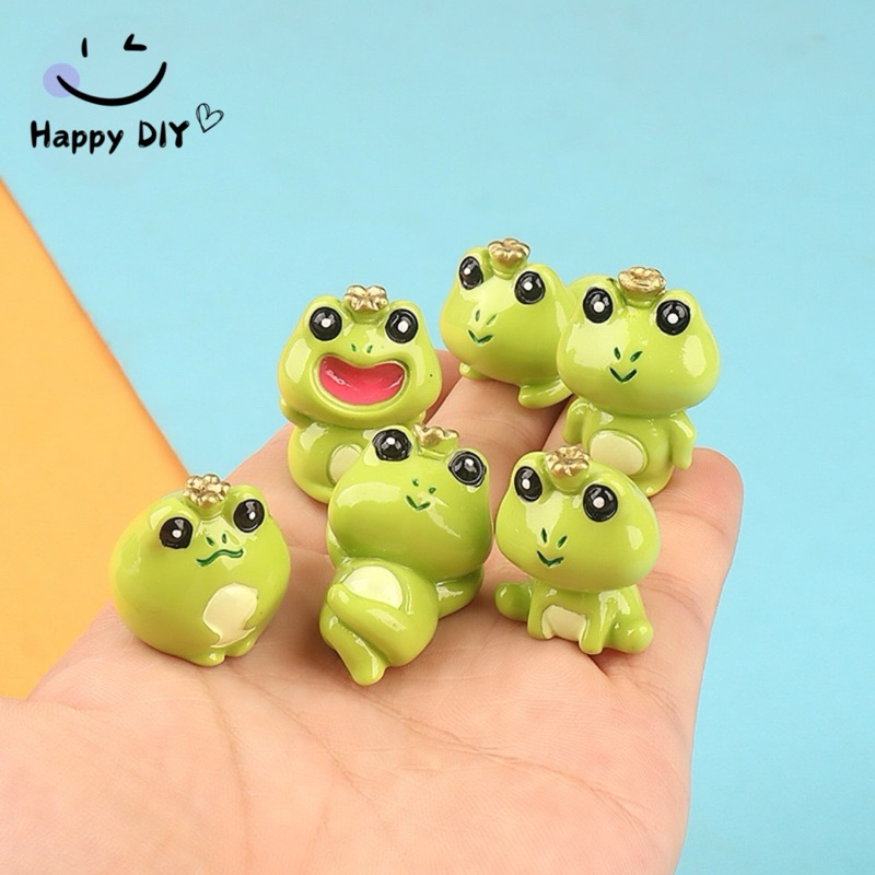 Jual (1pcs) H40 Miniatur Kodok / Pajangan Bentuk Cute Frog | Shopee ...