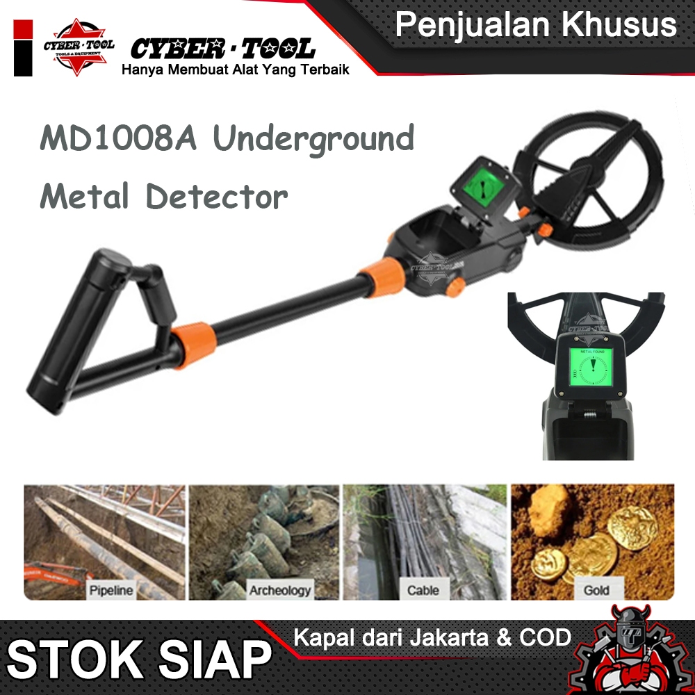 Jual Metal Detector Pendeteksi Logam Dan Emas Detektor Logam Emas ...