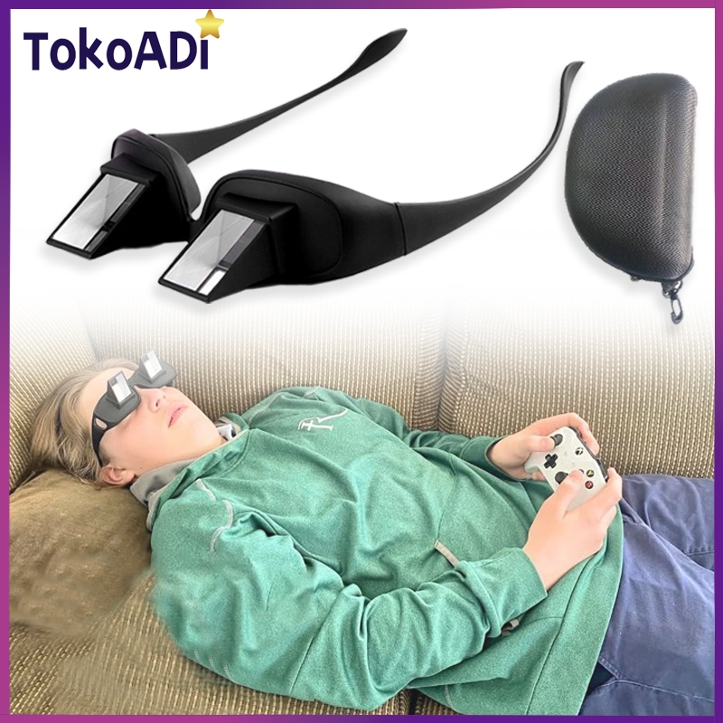 Jual Lazy Eyeglasses Lazy Reading Glasses Prismatic Periscope ...